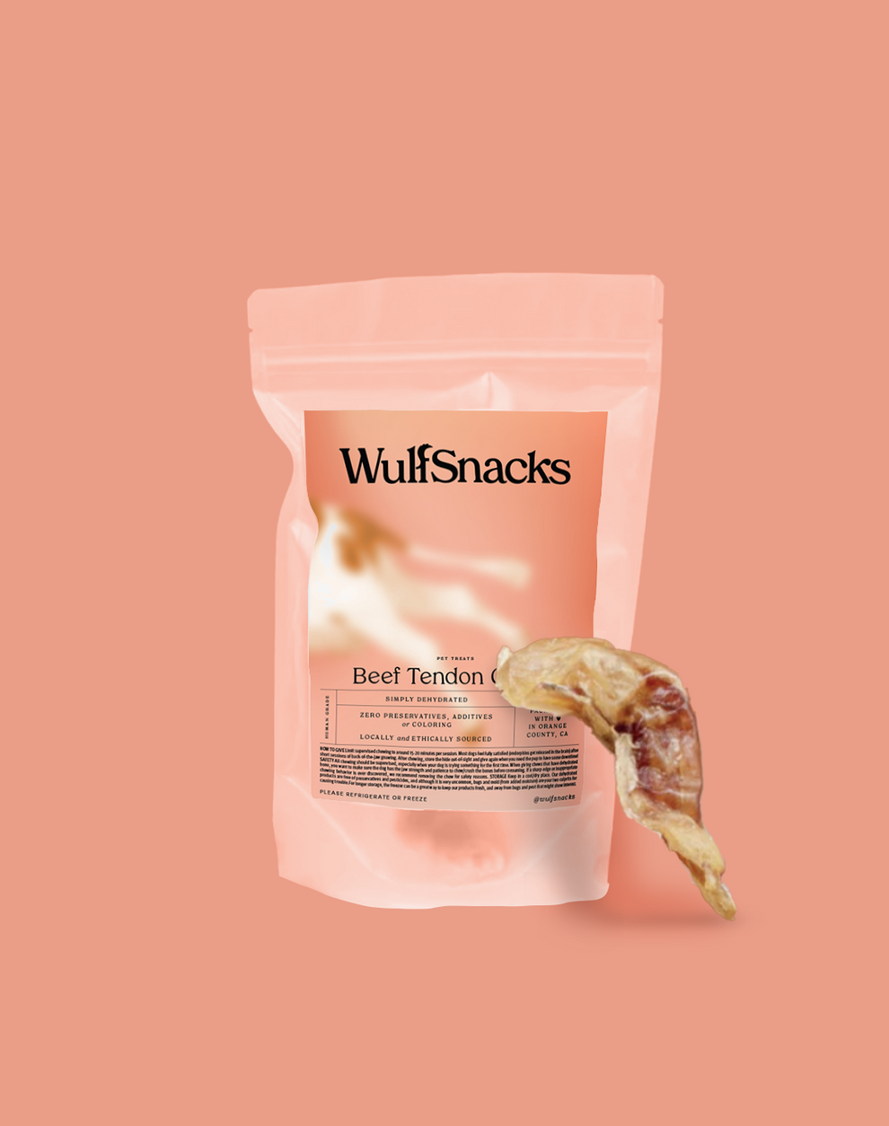 Beef Tendon Chews – Wulf Snacks
